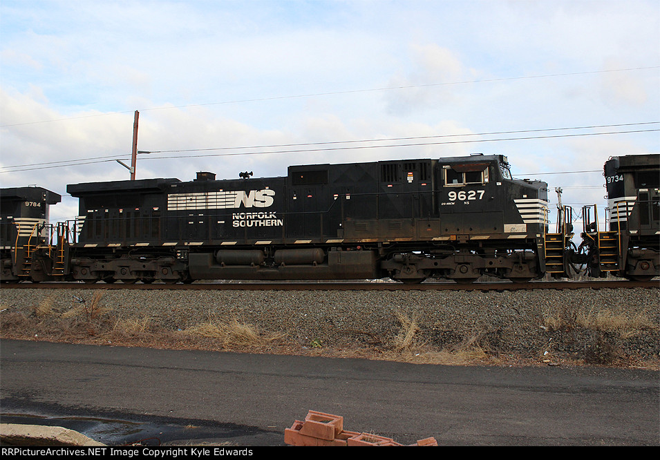 NS C40-9W #9627 on 24K